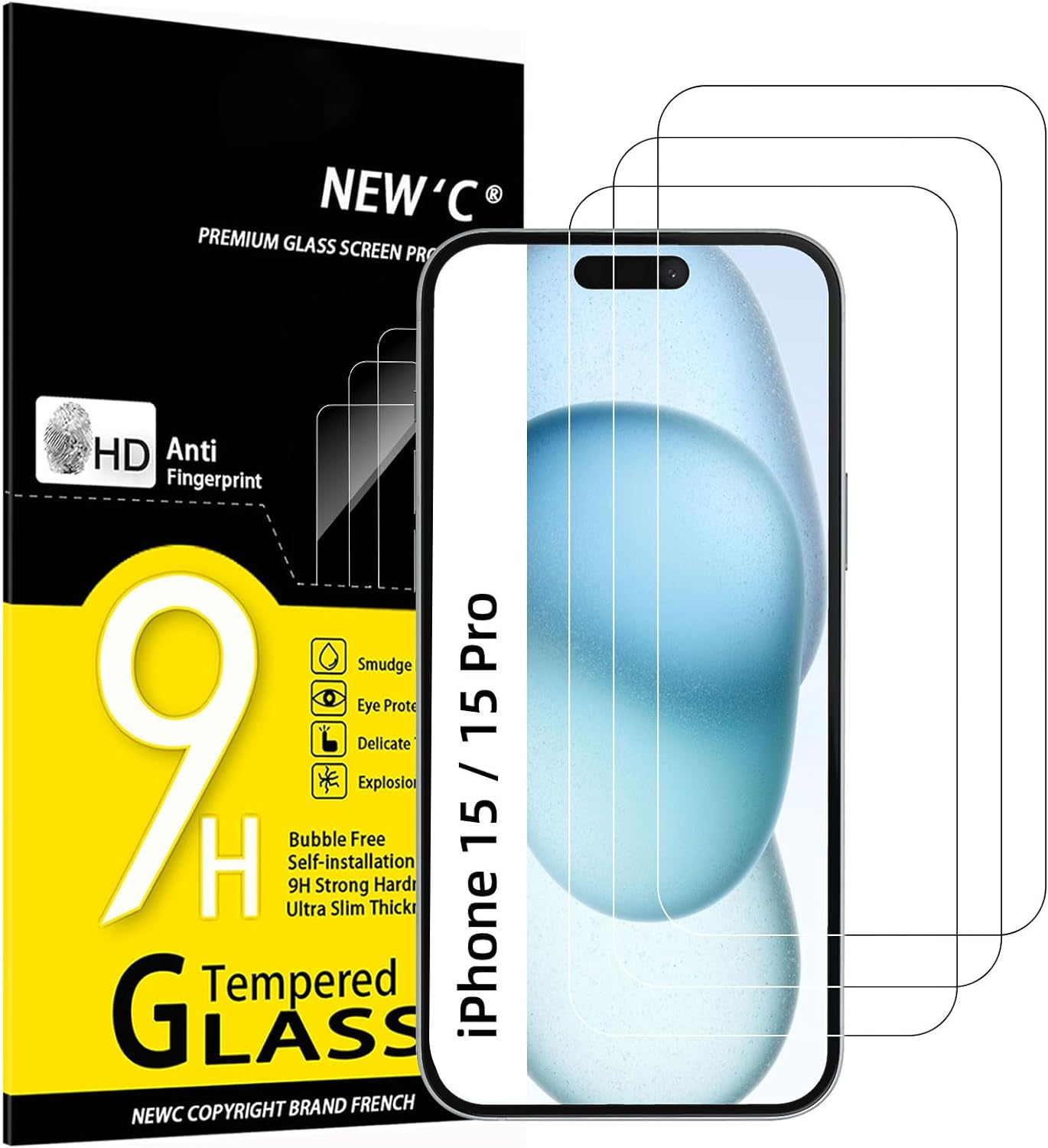 The 5 Best screen protectors for iPhone 15 2026 | Rank1one