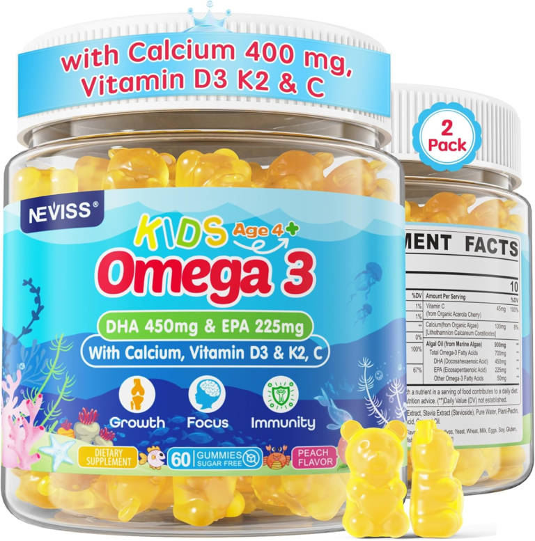 The 7 Best Omega 3 Supplement for Kids 2026 | Rank1one